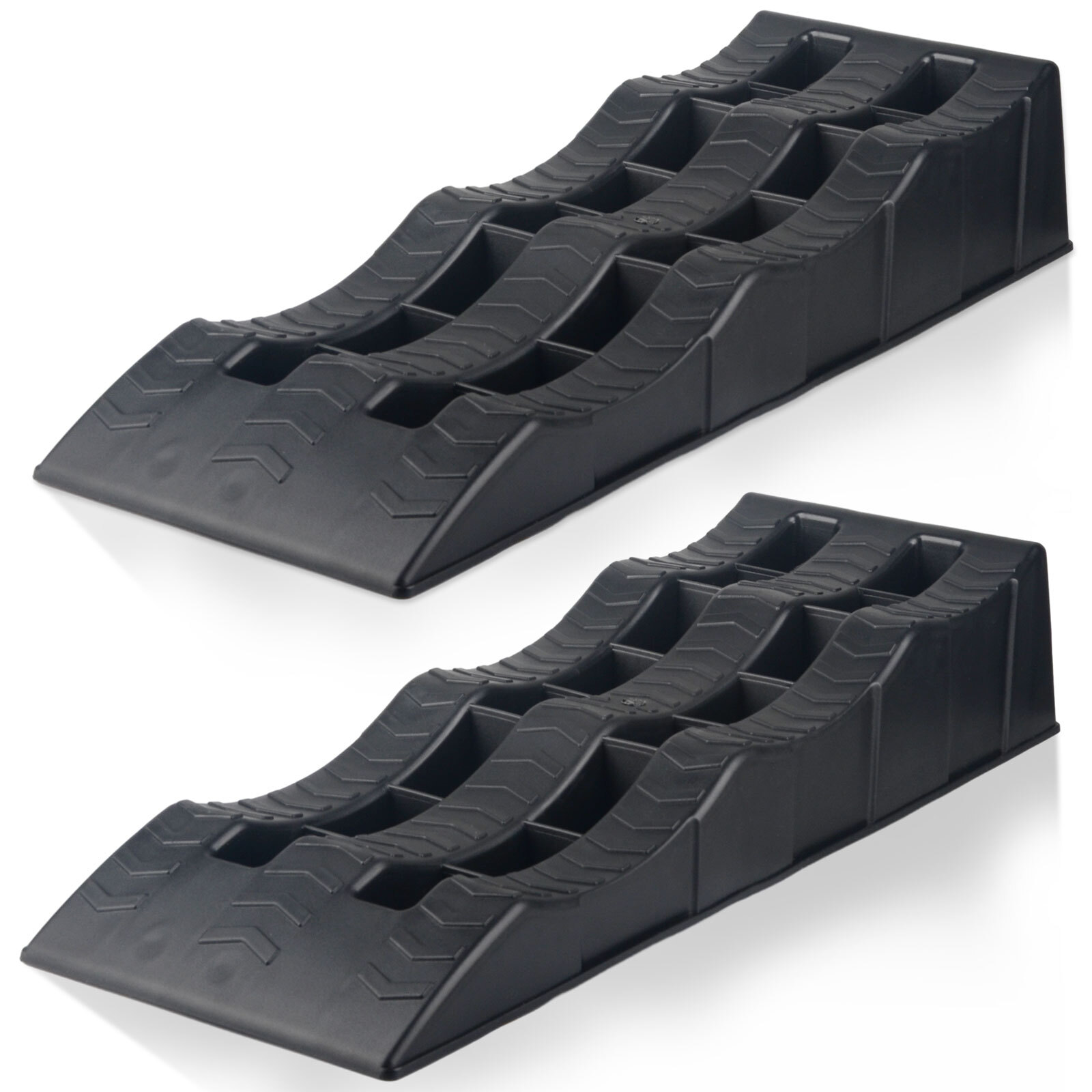 Superior Leveling Ramp 3 Step Wheel Levels Camper Caravan RV Trailer ...