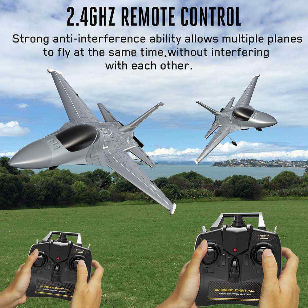 F16 4ch Rc Airplane 2.4G 6-Axis Falco Remote Control One-Key Aerobatic ...