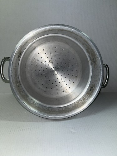 Vintage 3qt Colander Strainer Commercial Aluminum Cookware | eBay