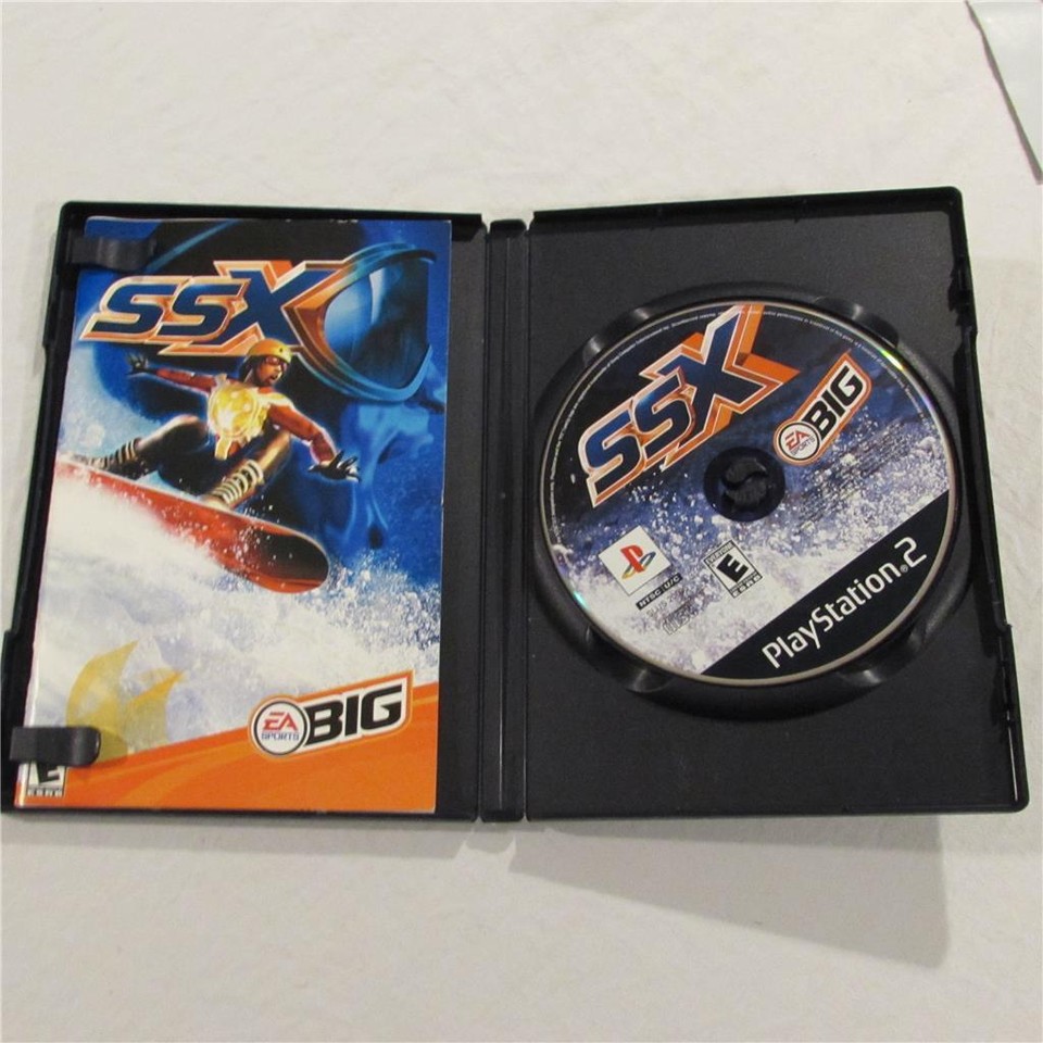 SSX FOR PS2 BLACK LABLE COMPLETE W/ MANUAL MUST @@!! | eBay