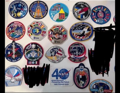 NASA SPACE PROGRAM PATCHES CHALLENGER-ENTERPRISE-PROJECT VIKING “10 ...