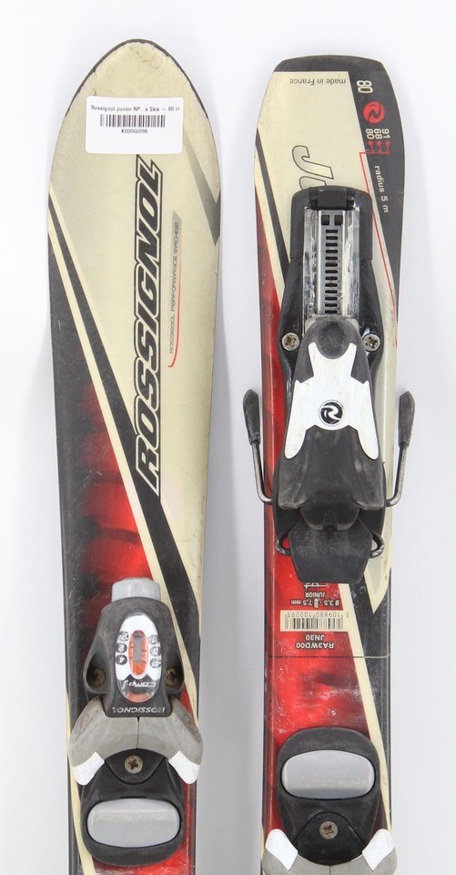 Rossignol Junior RPM Kids Skis with Bindings - 80 cm Used | eBay