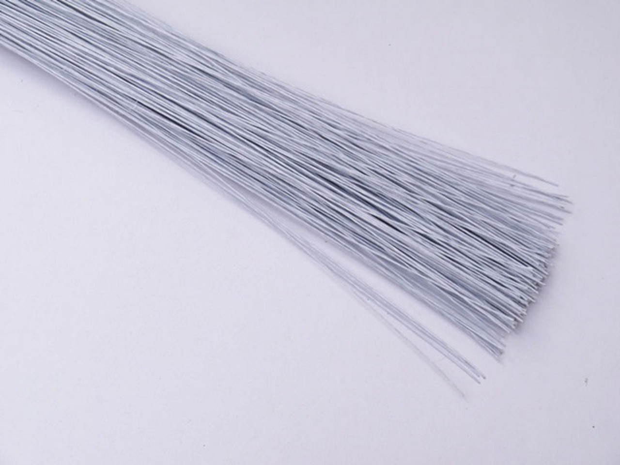 350Pcs White Covered Florist Wire for Floristry/Crafts 24# | eBay Australia