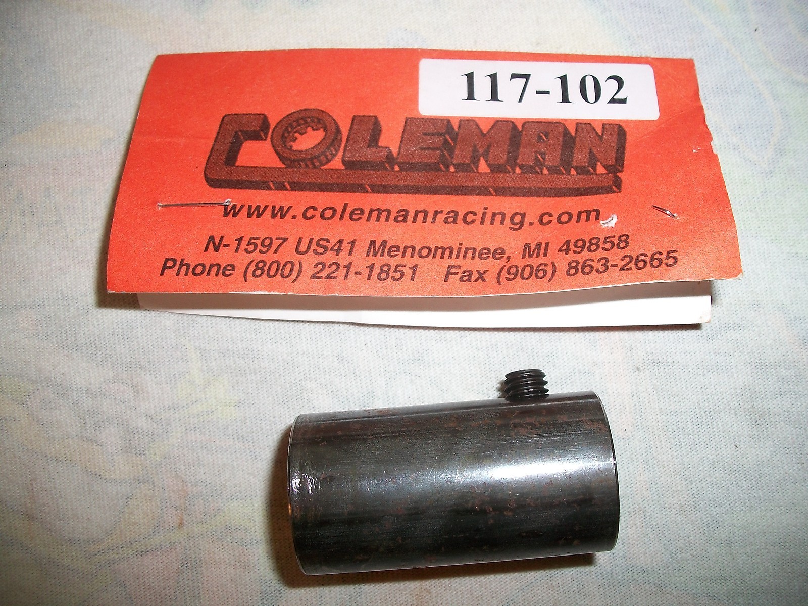 Coleman+Machine+117-102+Steering+Coupler+3%2F4%22+X+36+Spline+Quickener ...