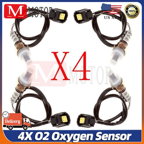 4X O2 Oxygen Sensor Upstream Downstream For 2001-2018 Jeep Wrangler V6 ...