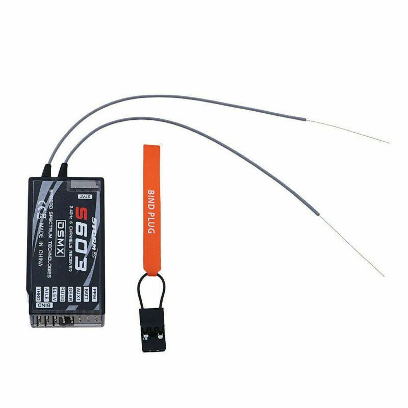 2.4GHz S603 RC Receiver 6 Channel PPM for JR SPECTRUM DSM-X DSM2 ...
