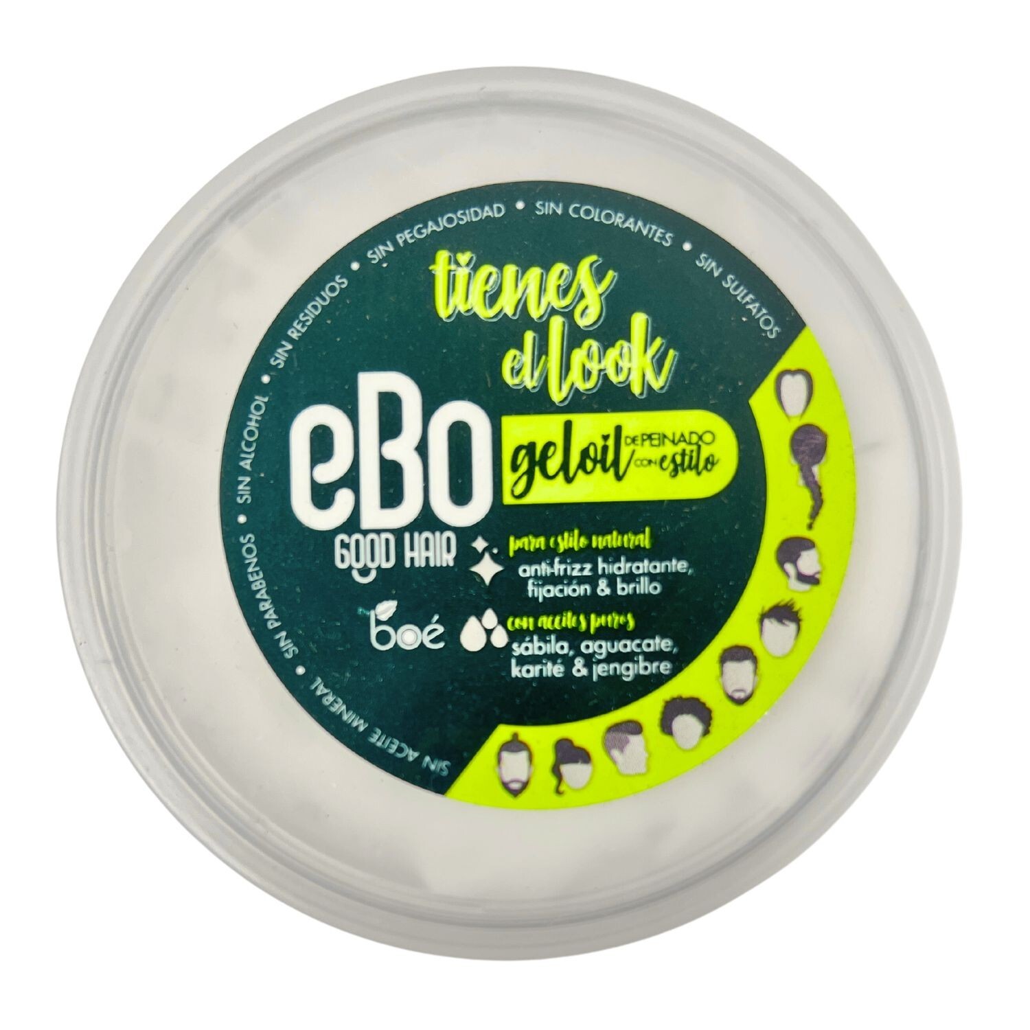 Boe Ebo Good Hair Gel Oil Hairdo Styling 17.3 oz | eBay