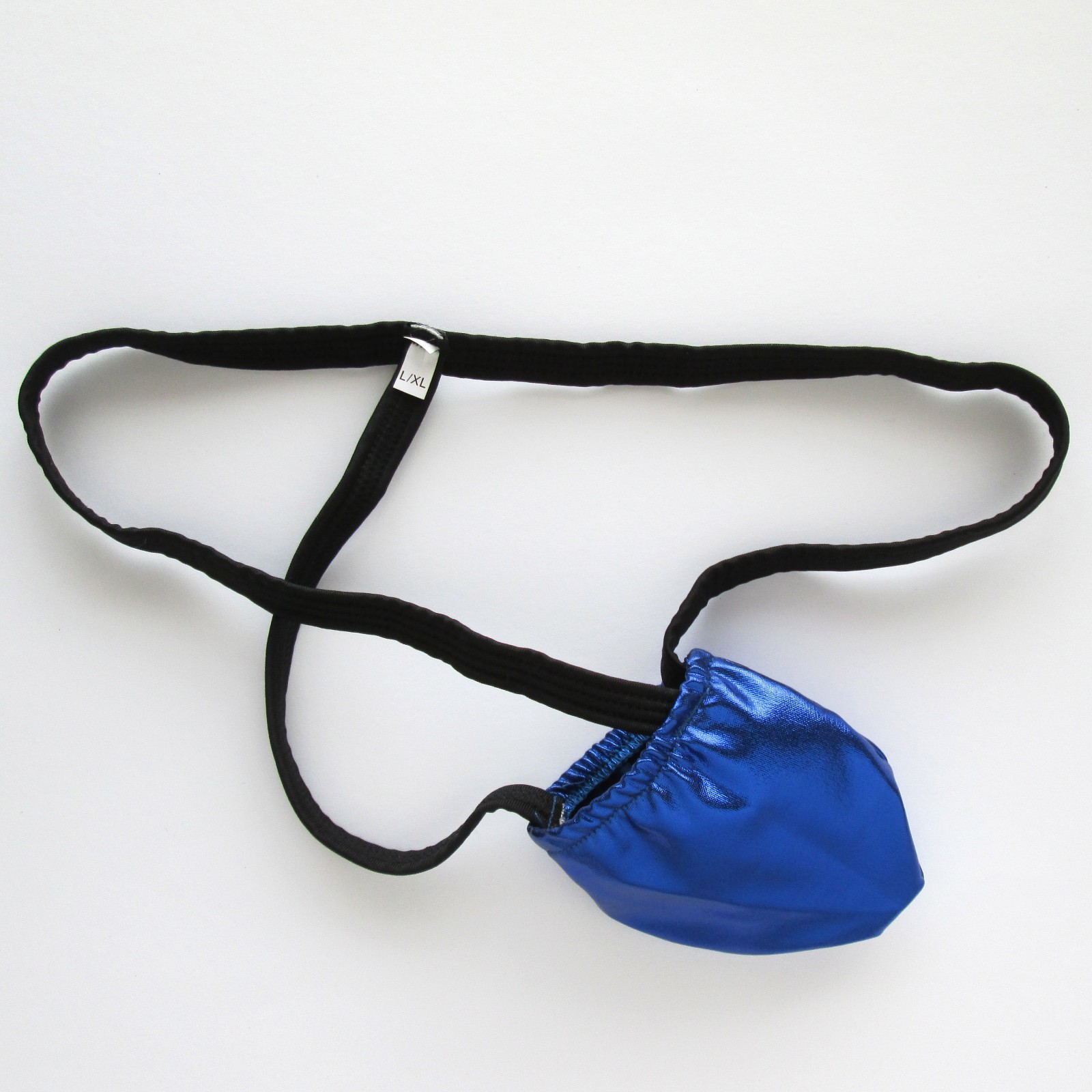 K420G Sexy Mens String Posing Pouch Thong contoured Pouch Metallic ...