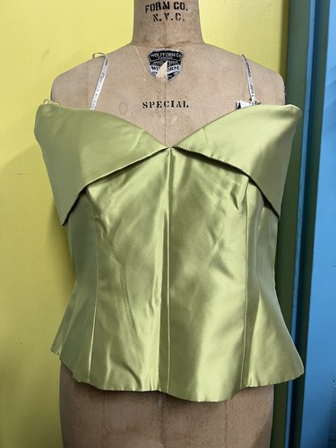 Chetta B Sherrie Bloom Peter Noviello Shinny Silk Evening Top | eBay