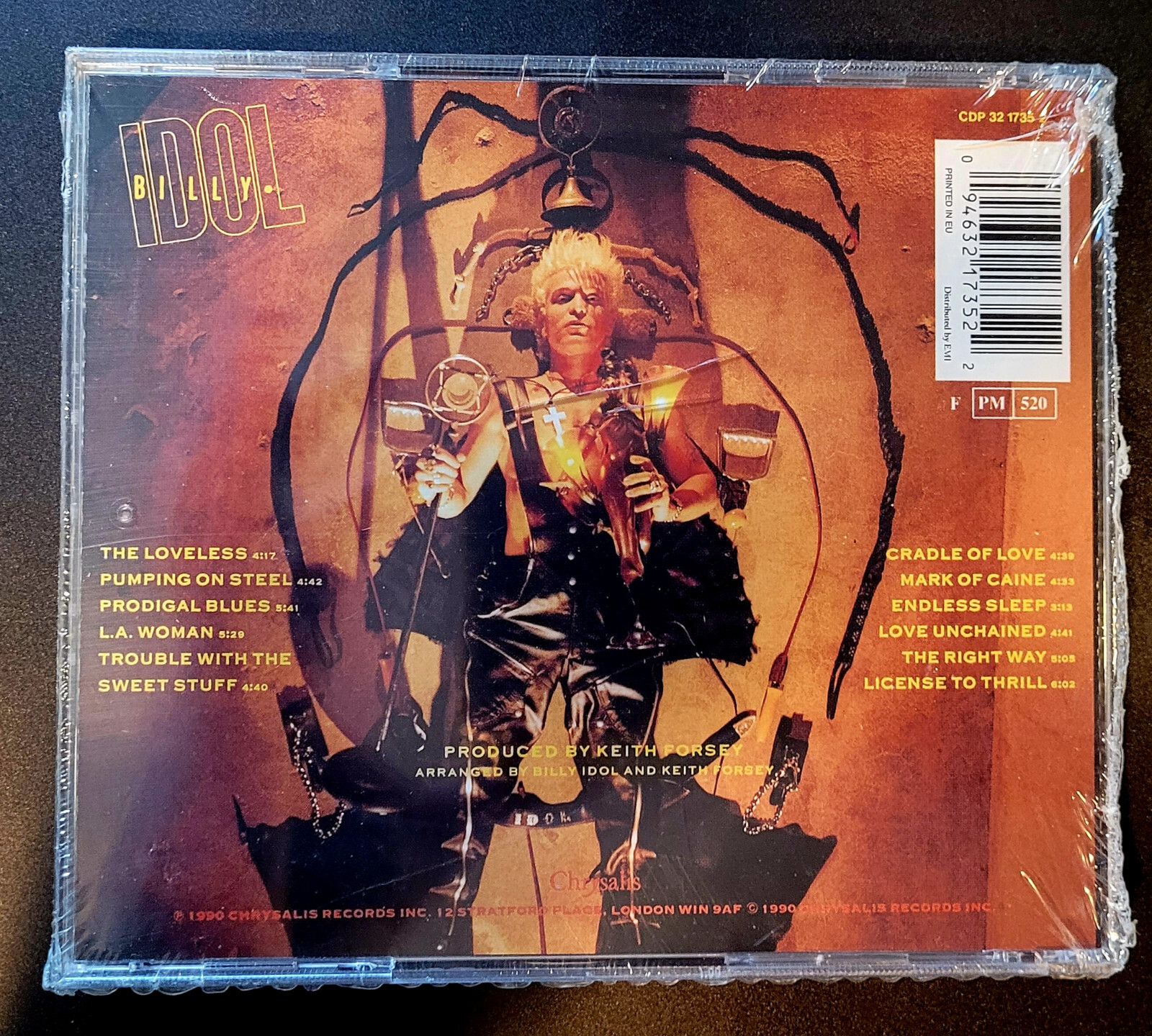 Charmed Life by Billy Idol (CD, Apr-1990, EMI Music Distribution) for ...