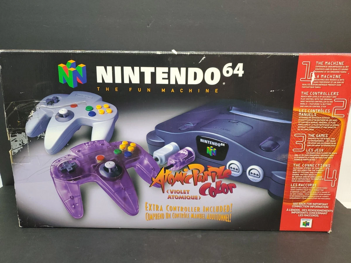 superior quality Nintendo 64 console with extra controller