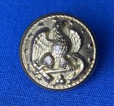 Civil War Era US Navy Button Scovill Mf'g Co NA113? 22.5mm DM | eBay