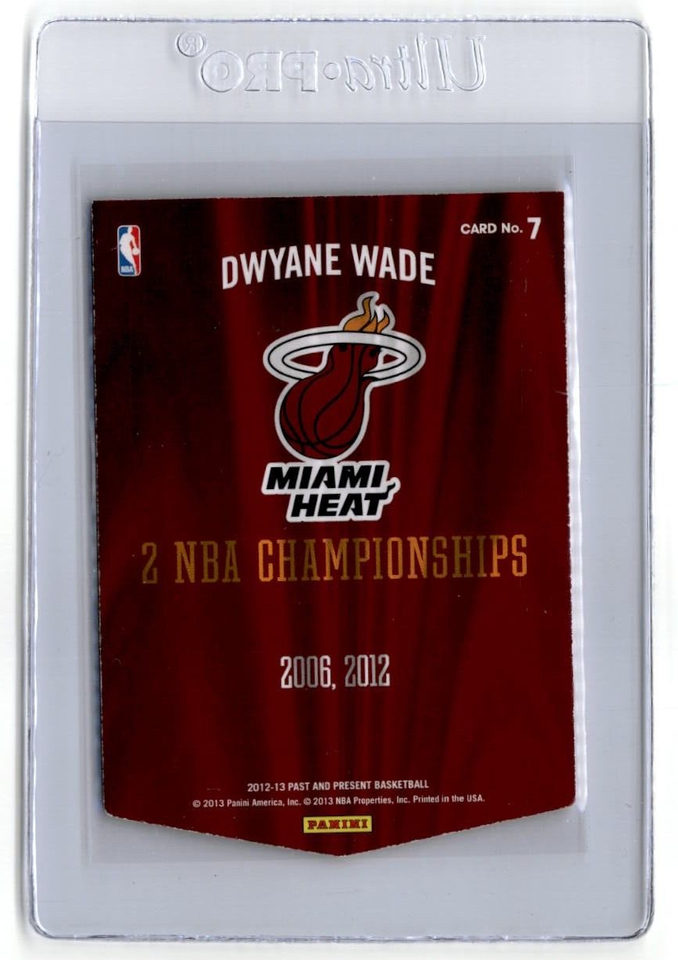 Dwyane Wade 2012-13 Panini Past & Present Winning Touch Championship ...