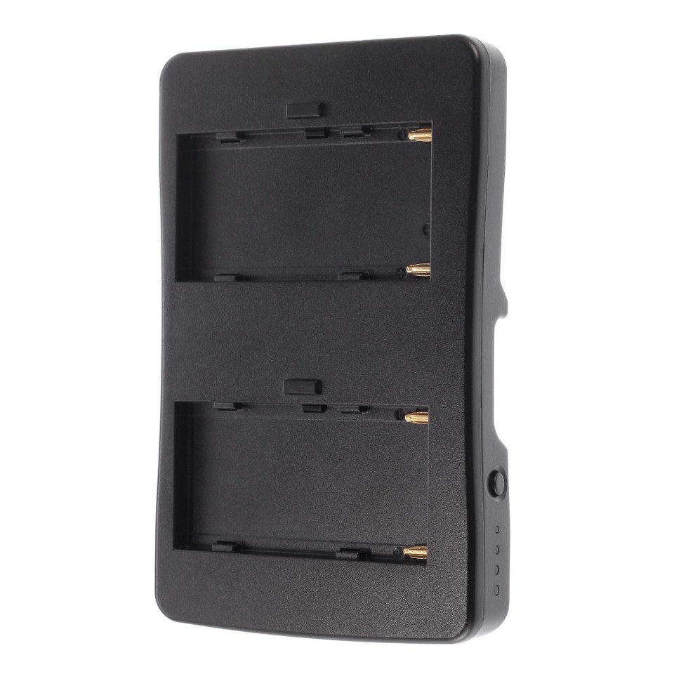 NP-F to V-Mount Dual Battery Converter Adapter Mount Plate For Sony NP ...