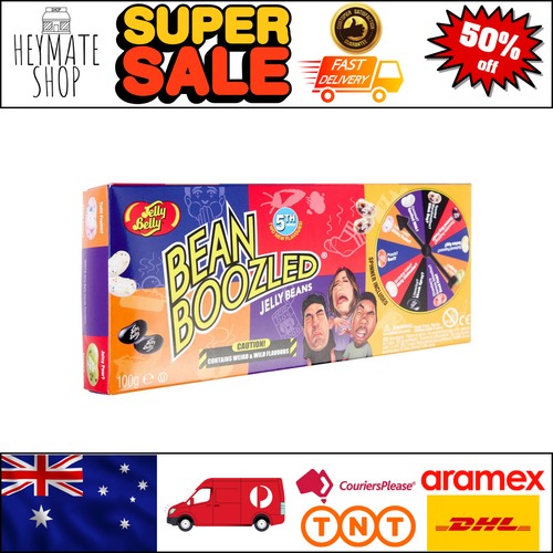Jelly Belly BEAN BOOZLED Jelly Beans Spinner Wheel Game 5th Edition100g ...