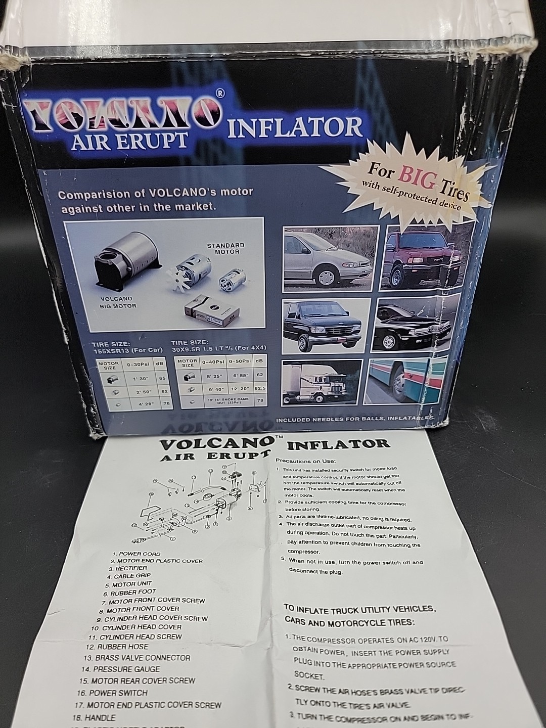 Volcano Inflator Air Erupt | eBay