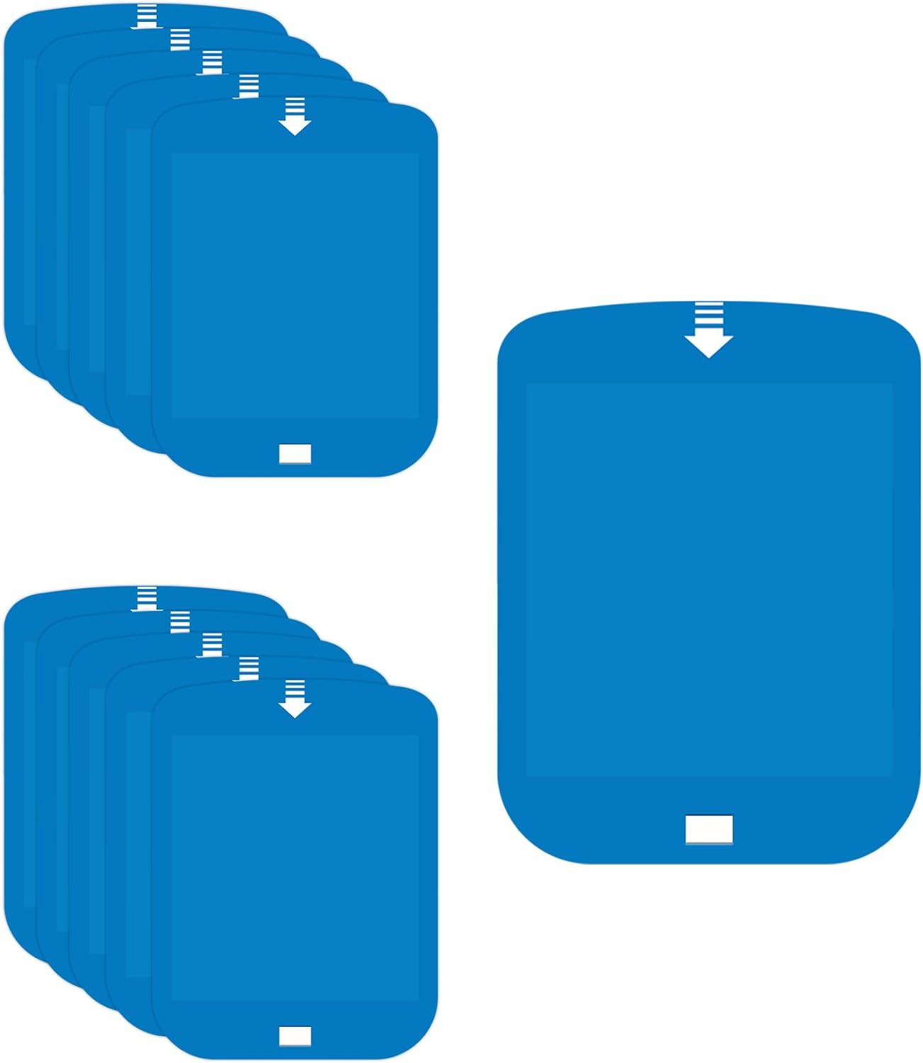 Shootingstar 10 Pcs Refill for Stem Bug Light Trap, Replacement Sticky ...