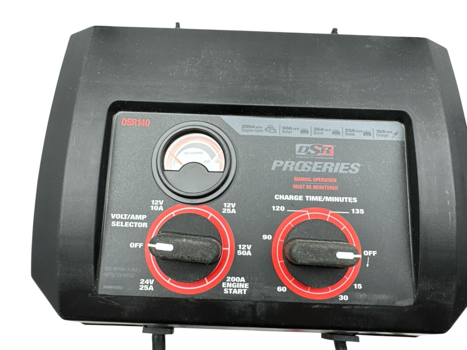 Schumacher DSR140 ProSeries 12V/24V Engine Starter /Battery Charger ...