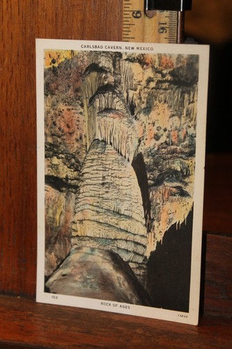 Vintage Postcard Carlsbad Caverns New Mexico Rock of Ages | eBay