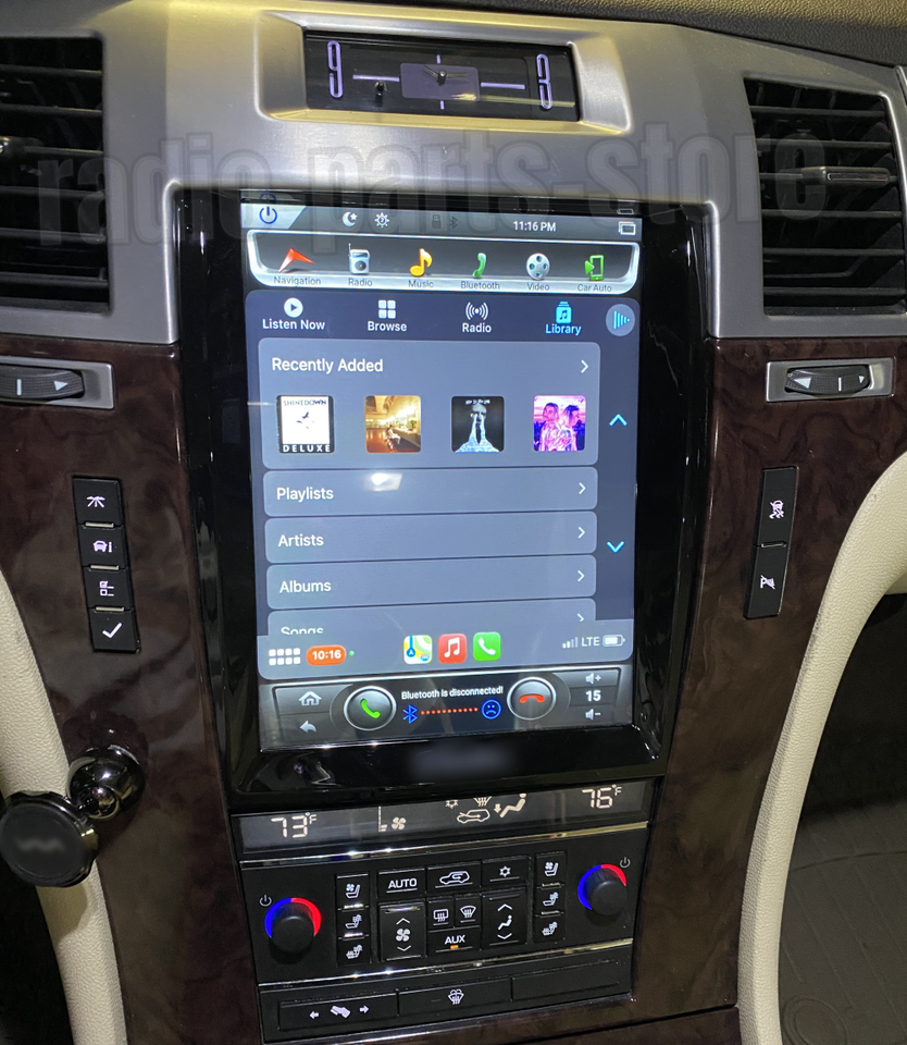 For Cadillac Escalade 2007-2014 Android 13.0 Car Stereo Radio GPS NAVI ...