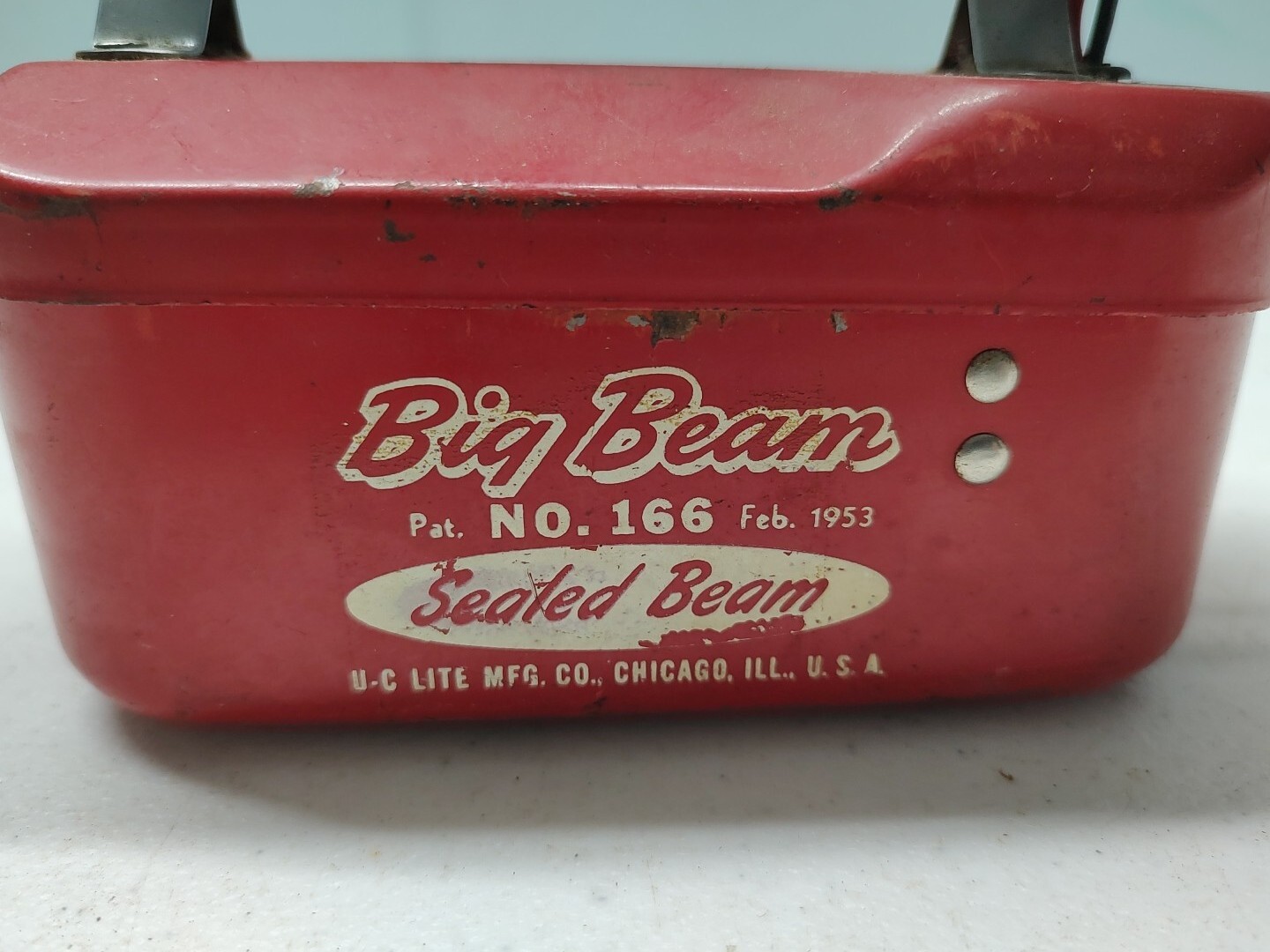 VTG Big Beam No 166 Flashlight Hand Lantern Prop Tools Hardware Tested ...