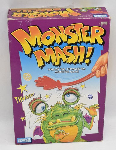 Monster Mash ! Board Game Parker Bros 1994 Not Complete | eBay