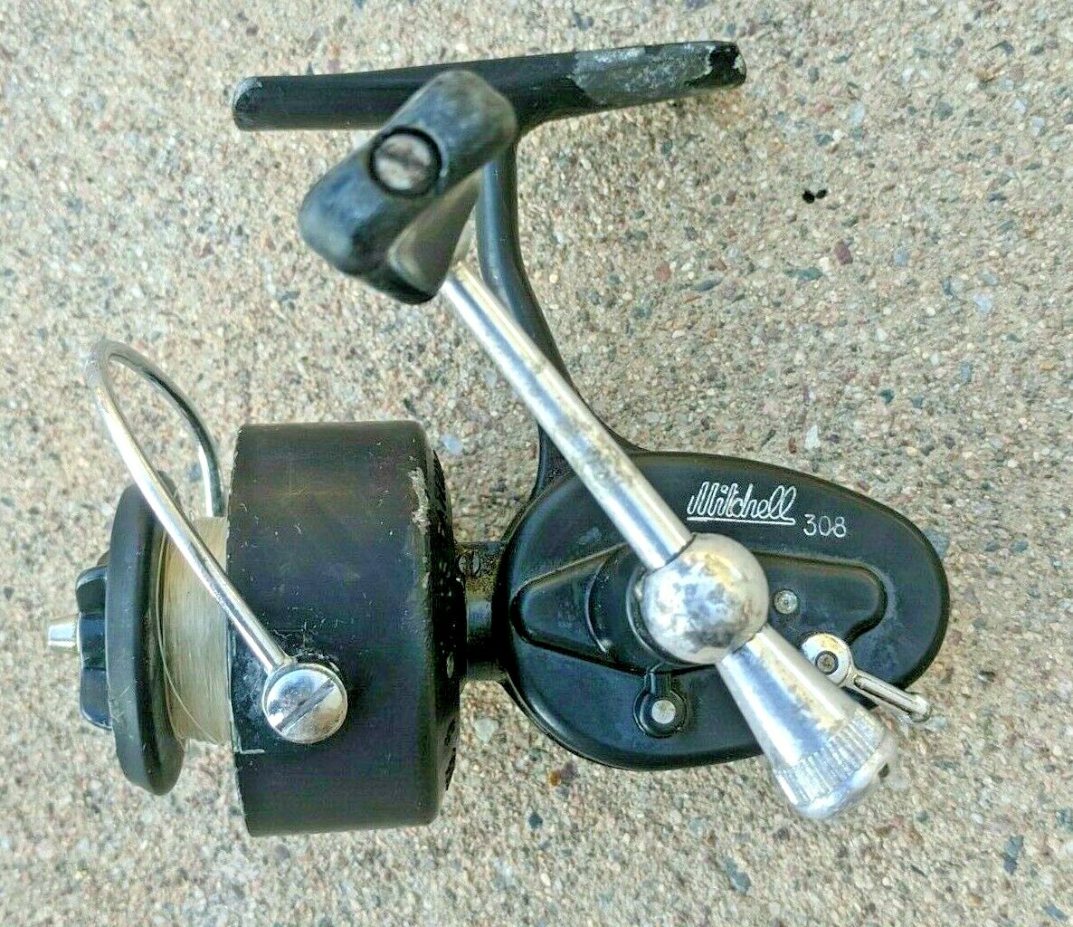 READ POST!!! Mitchell 308 Reel Spinning Reel Prince Made in READ POST!!! Mitchell 308 Reel Spinning Reel Prince Made in