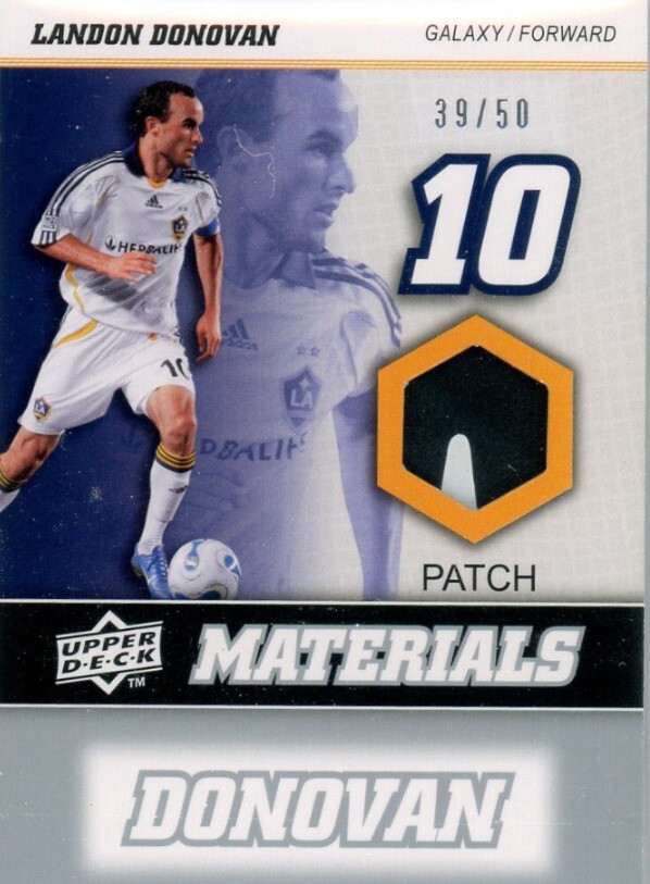 2008 Upper Deck MLS - MLS Materials Patch #MM-18 Landon Donovan /50 ...
