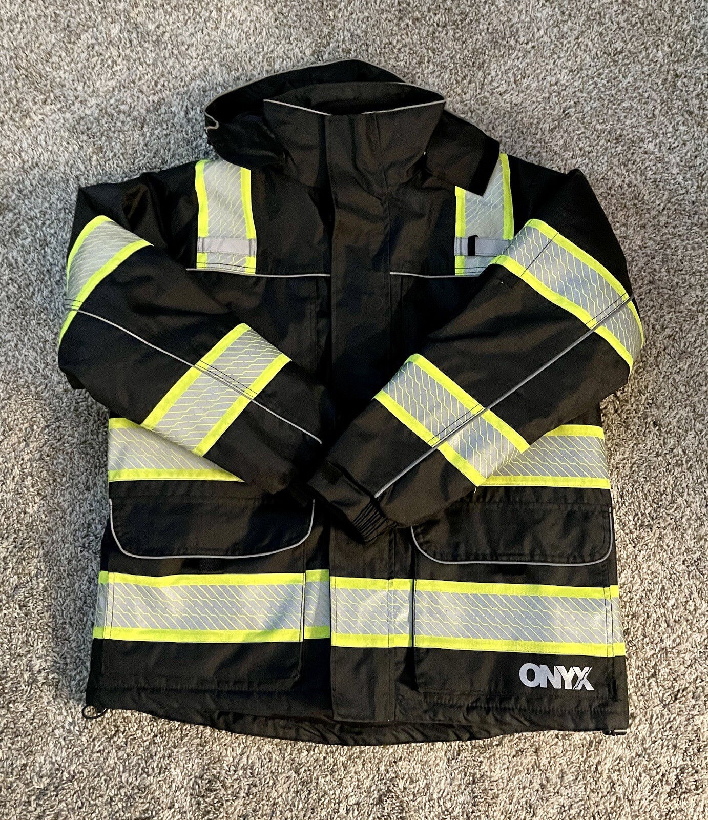 ONYX GSS High-Vis Waterproof Safety Jacket 8507 - Gem