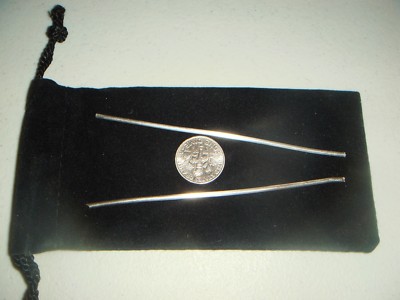 .9999 Silver Electrodes For Colloidal Silver Generator 4" Rods 13 Gauge ...