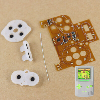GBC LED Button Light Kit For GameBoy Color LED Light Ribbon Board W ...