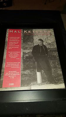 Hal Ketchum Past The Point Of Rescue Rare Original Promo Poster Ad ...