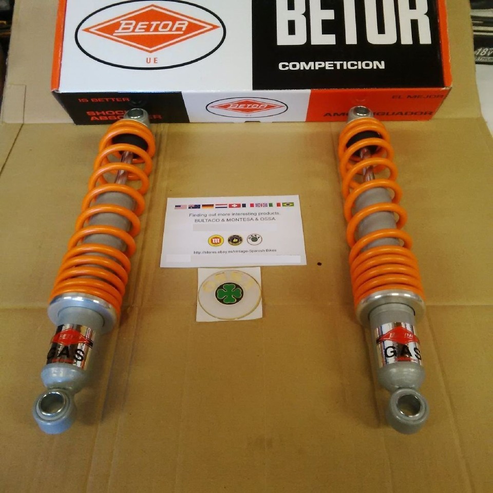 OSSA SUPER PIONEER SHOCKS ABSORVERS BETOR NEW SHOCKS OSSA MOUNTAINEER ...