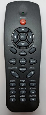 Optoma 45.8ZZ02G001 Projector Remote Control IR2804 | eBay