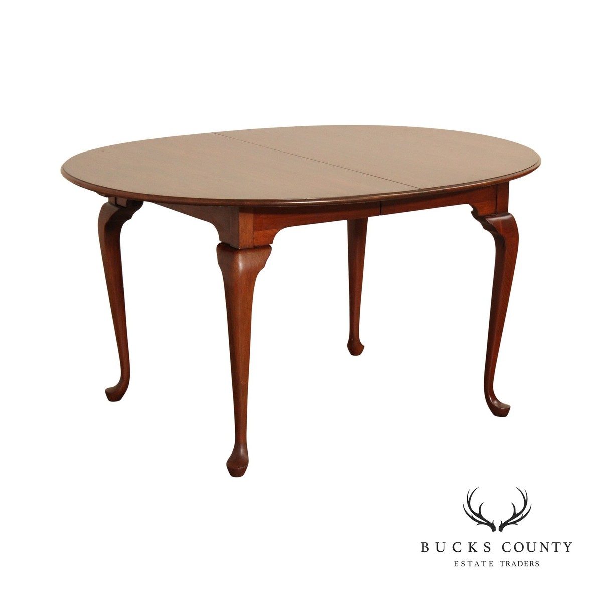 Queen Anne Cherry Wood Dining Table