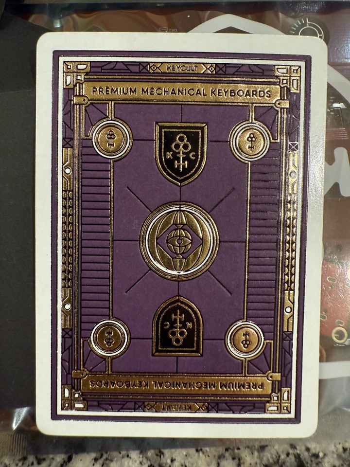 Keycult no 1/65 mechanical keyboard Rose Gold/Charcoal | eBay