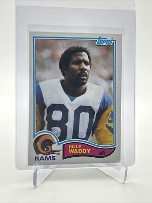 1982 Topps Billy Waddy Football Card #387 NM-MT FREE SHIPPING | eBay