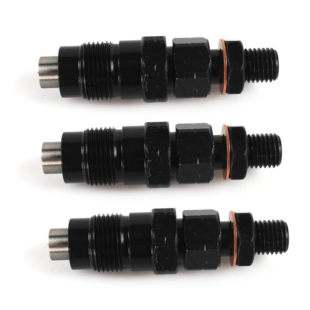 New 3x Fuel Injectors 16001-53000 for Kubota D722 Engine H1600-53000 ...