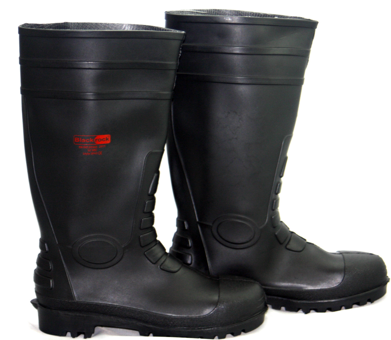 Blackrock Mens Safety Wellington Wellies Work Boots Steel Toe Cap Plus ...