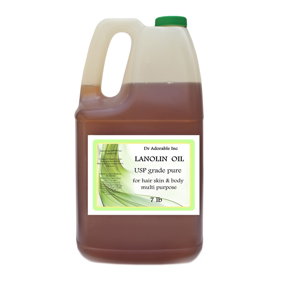 PURE LANOLIN OIL USP SKIN MOISTURIZING 2 OZ 4OZ 8 OZ 12 OZ 24 -UP TO 1 ...
