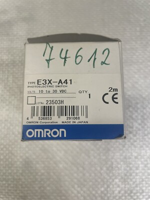 Omron E3X-A41 Photoelectric switch E3XA41 Neu | eBay