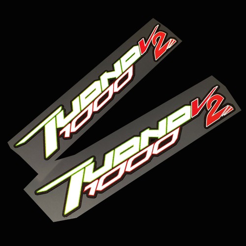 Aprilia Tuono v2 1000 Italian colour graphics decals stickers x 2 ...