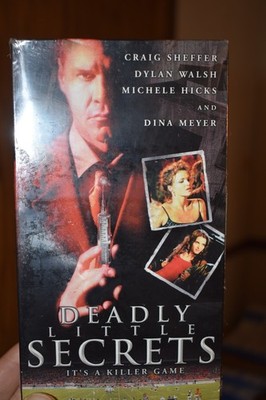 Deadly Little Secrets VHS Dylan Walsh Craig Sheffer Dina Meyer BRAND ...