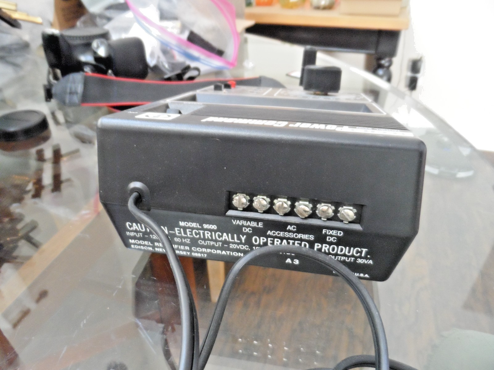 MRC TECH 3 POWER COMMAND TRAIN TRANSFORMER ALL SCALES VARIABLE SPEED ...