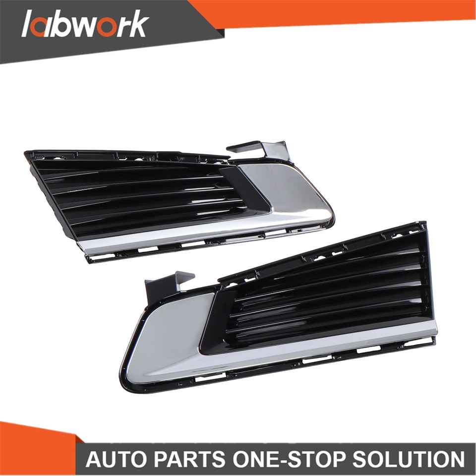 Labwork Fog Lights Cover Front Left + Right For Cadillac CTS 2014-2019 ...