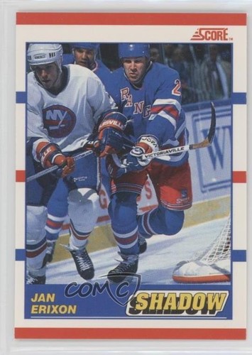 1990-91 Score Shadow Bilingual Jan Erixon #343 | eBay