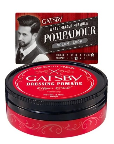 2X Mandom GATSBY Styling Hair Pomade (Upper Hold) Pompadour Volume Look ...