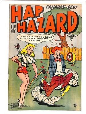Hap Hazard Comics #19, Canadian Edition, Circa 1948, Good Girl Art (JS) 28 🍁 | eBay