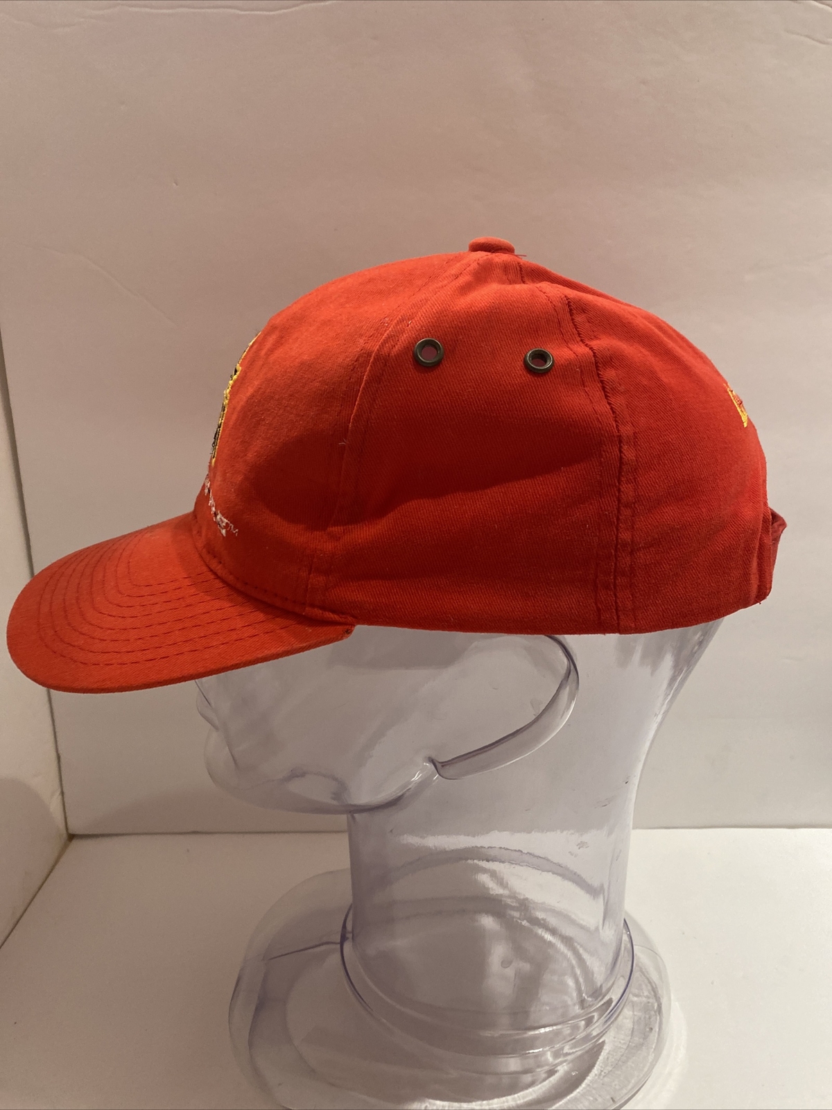 Spiderwire “Feel The Fish” Hat Red Adjustable Size Fishing Cap | eBay