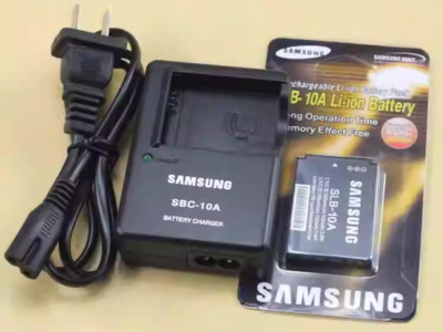 SLB-10A Battery + Charger SBC-10A For Samsung SL620 SL620 SL720 SL820 ...